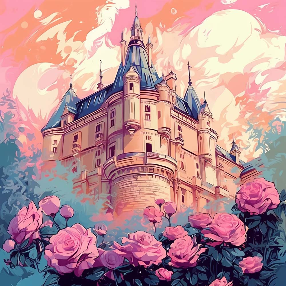 Broderie Diamant - Château de Roses – Loisirsart.fr